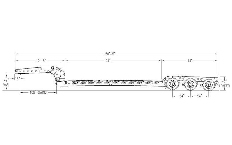 XLSpecialized Trailers XL 110 HDG - Ballard
